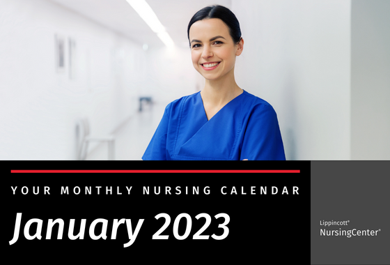 This Month in Nursing: January 2023 | Lippincott NursingCenter
